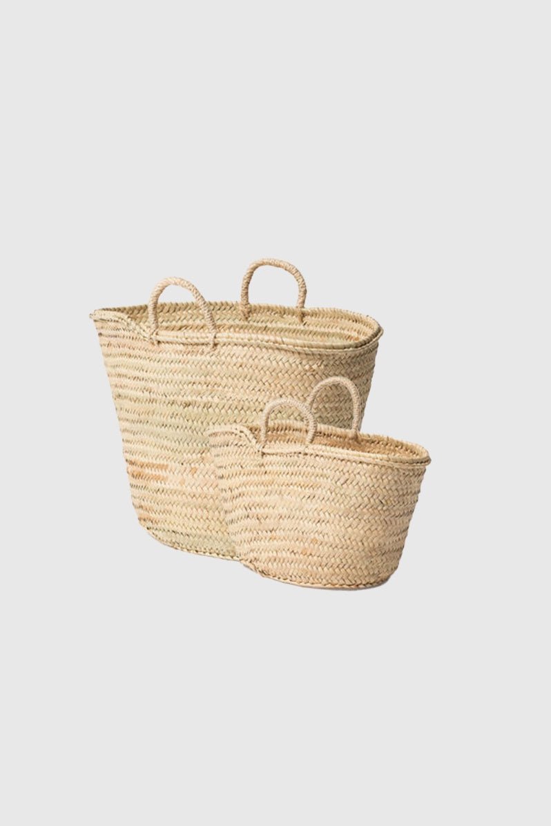 Moroccan Basket w/Woven Handles – Otto's Corner Store